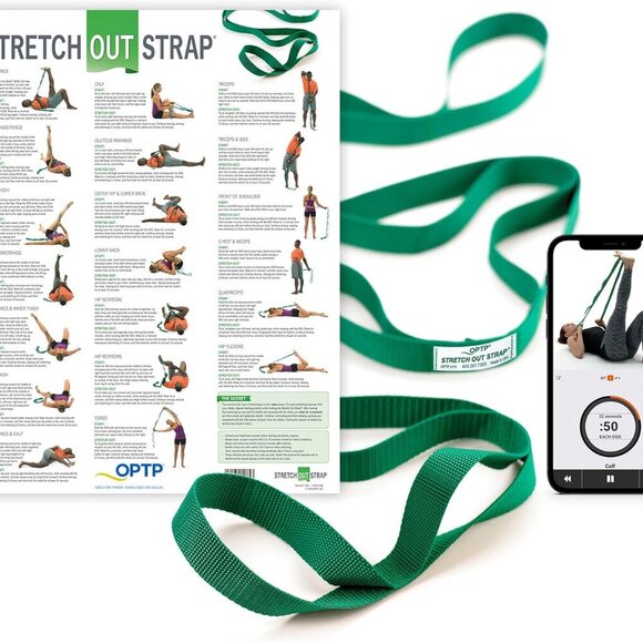 Other | The Original Stretch Out Strap With Exercise Poster Made Top ...
